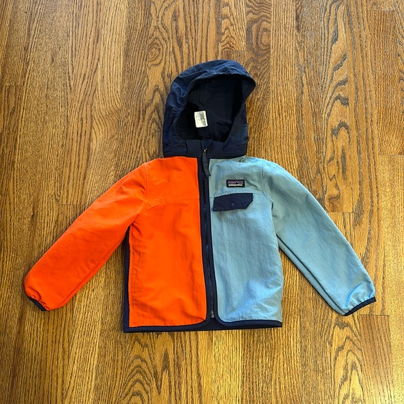 Patagonia | Jackets & Coats | Patagonia Colorblock Baggies Jacket 4t ...